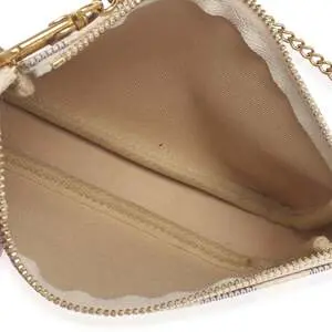 LOUIS VUITTON Damier Azur Canvas Giraffe Pochette Accessories - Beige