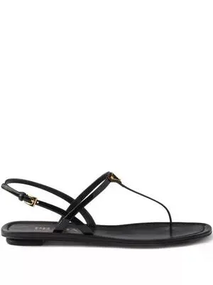 Prada Patent Leather Sandals