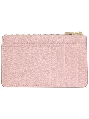 Dolce & Gabbana Leather Card Holder - Pink