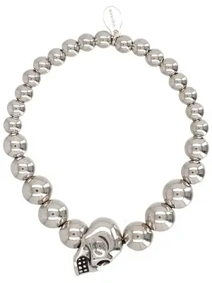 Alexander McQueen Skull Bracelet - Silver