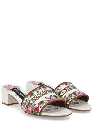 Dolce & Gabbana Sandal With Embroidery