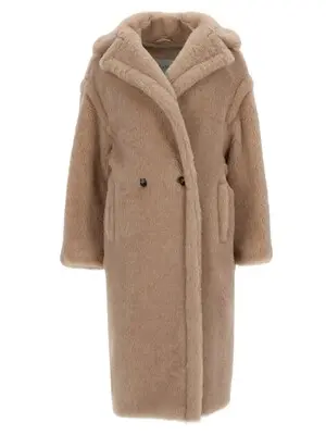 Max Mara Studio Button Detailed Coats For Women