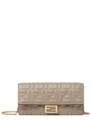 Fendi Continental "baguette" Wallet - Beige