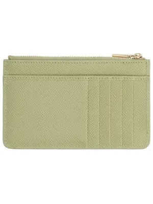Dolce & Gabbana Leather Card Holder - Green