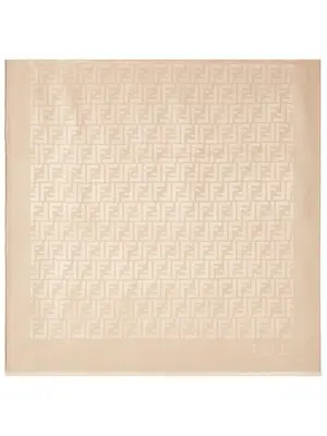 Fendi Foulard "ff - Beige