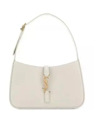Saint Laurent Le 5 À 7 Tote Bag - White