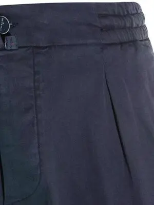 Kiton Pleated Trousers - Blue