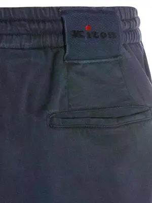 Kiton Pleated Trousers - Blue