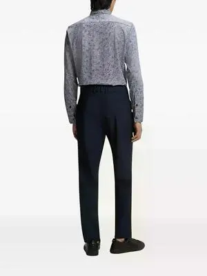 BOSS Printed Shirt - Blue