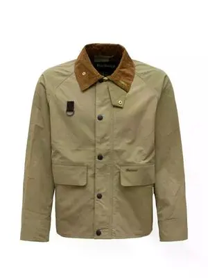 Barbour Corduroy Collar Jacket - Green