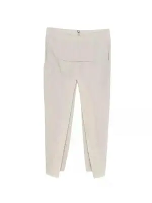 Rick Owens Sliced Frayed Maxi Skirt - Neutrals