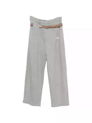 MAGLIANO Buckle-belt Track Pants - Grey
