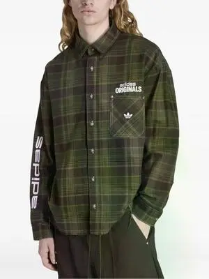 Adidas Checked Pocket Shirt