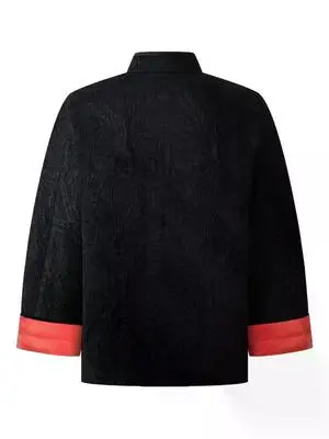 Shanghai Tang Wool-blend Textured Jacket