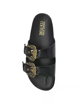 Versace Buckled Platform Sandals