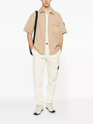 Stone Island Chest-pocket Short-sleeve Shirt