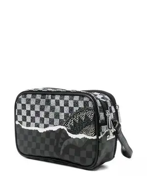 SPRAYGROUND Checkerboard-pattern Pouch