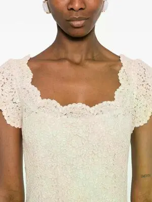 Ermanno Scervino Lace Midi Dress