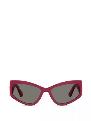 Moschino Cat-eye Zip Sunglasses - Red