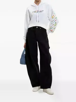 Off-White Floral-print Knitwear