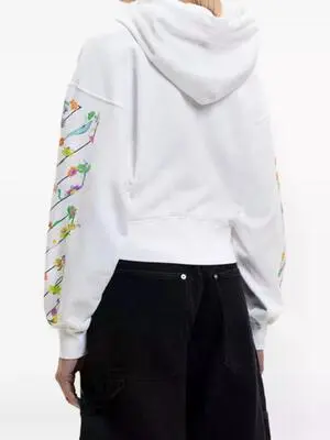 Off-White Floral-print Knitwear