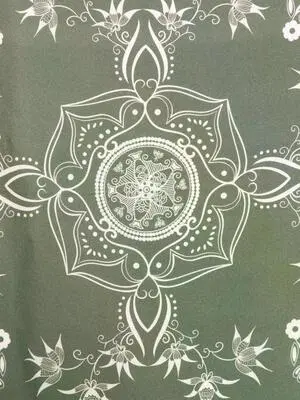 N.peal Floral Silk Scarf