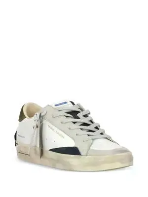 CRIME LONDON Sk8 Deluxe Leather Sneakers