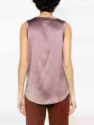 Brunello Cucinelli Scoop-neck Tank Top - Purple