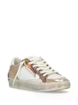 CRIME LONDON Sk8 Deluxe Leather Sneakers