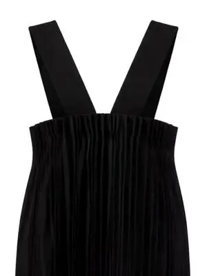 Comme Des Garçons Pleated Midi Dress
