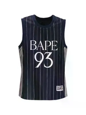 A BATHING APE Reversible Multilogo Tank Top