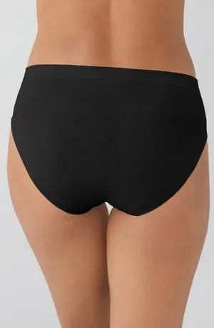 Wacoal B-smooth® Natural High Cut Briefs - Black