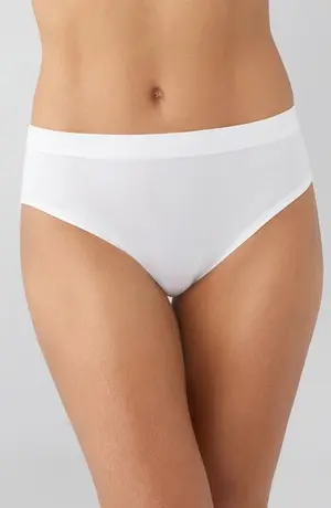 Wacoal B-smooth® Natural High Cut Briefs - White