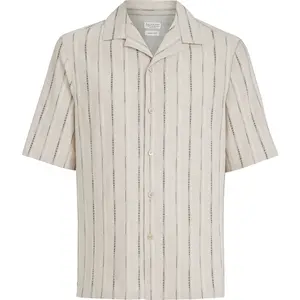 Brunello Cucinelli Camp Collar Shirts For Men
