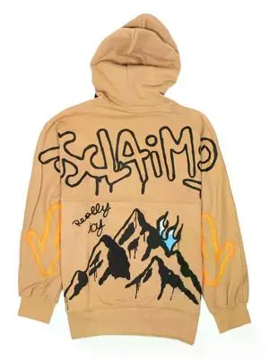 DISCLAIMER Mountain-print Hoodie