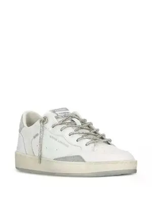CRIME LONDON Chelsea Laces Leather Sneakers