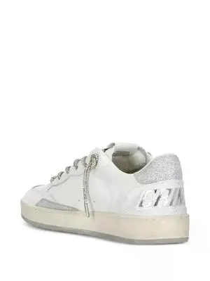 CRIME LONDON Chelsea Laces Leather Sneakers