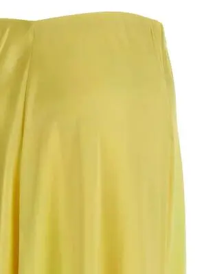 Alberta Ferretti Lace Insert Skirt