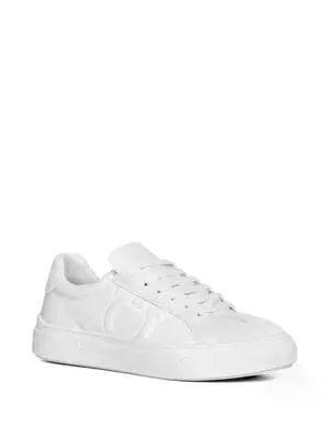 FERRAGAMO Gancini Leather Sneakers