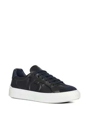 FERRAGAMO Gancini Leather Sneakers