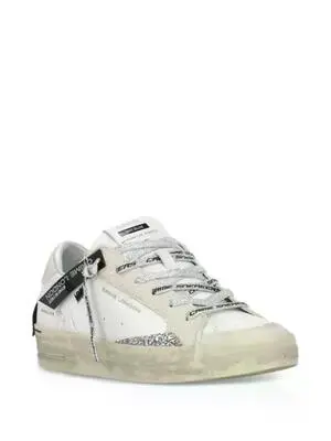 CRIME LONDON Sk8 Deluxe Glitter Sneakers