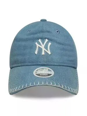 New Era Mlb New York Yankees Logo-embroidered Baseball Cap - Blue
