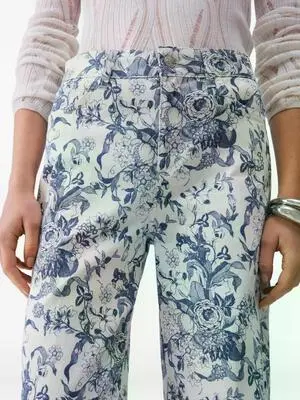 Liu Jo Printed Flared Jeans
