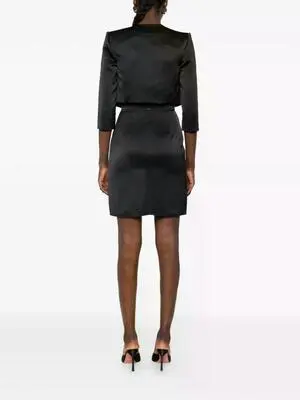 Elisabetta Franchi Appliqué Dress - Black