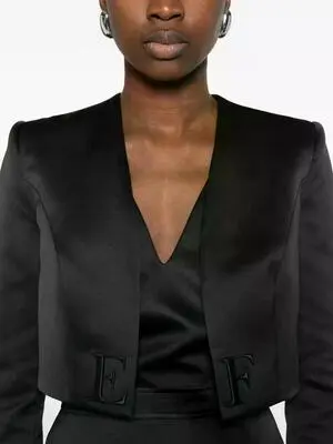 Elisabetta Franchi Appliqué Dress - Black