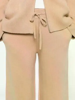 Soft Goat Knitwear Trousers