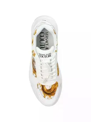 Versace Baroque Lace-up Sneakers