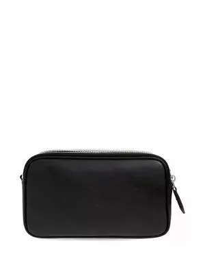 Bally Mythos Striped Leather Shoulder Bag