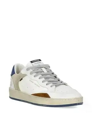 CRIME LONDON Chelsea Lettering Sneakers - White