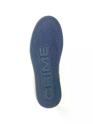 CRIME LONDON Chelsea Lettering Sneakers - White